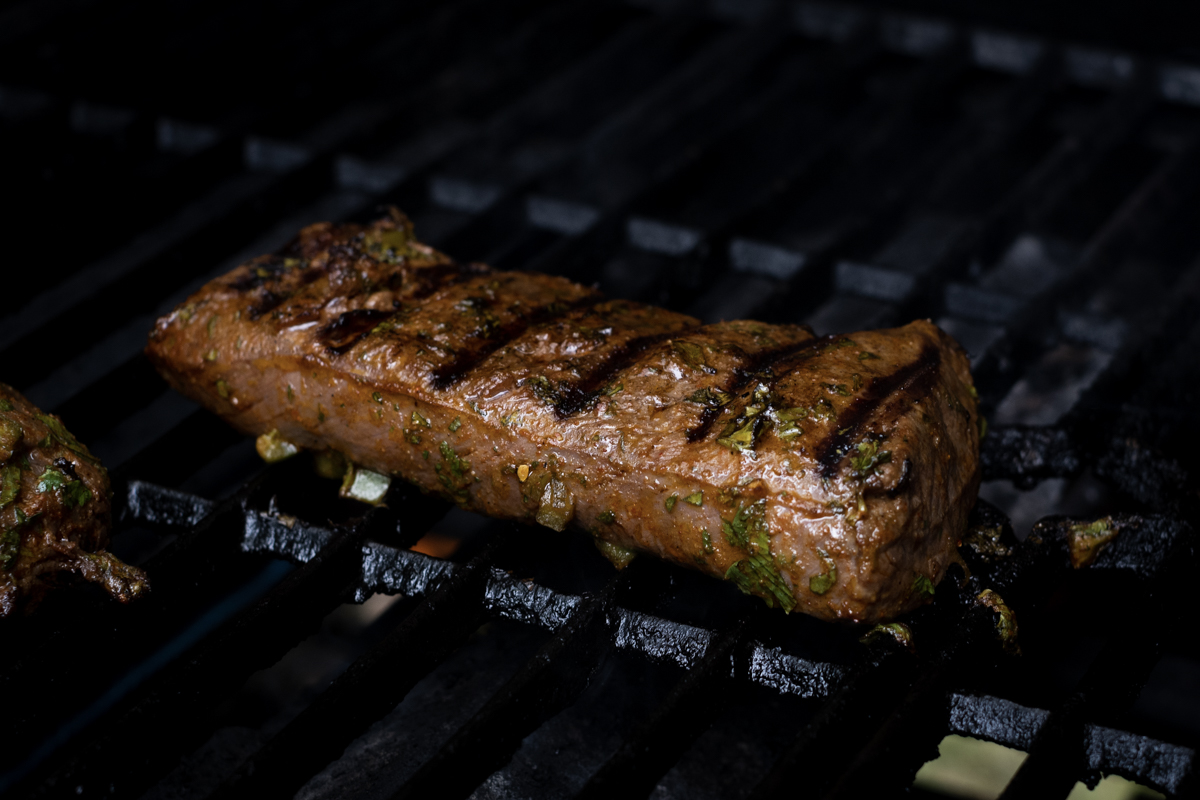 Grilled Fajita Salad with Pronghorn Antelope Loin | Peak to Plate