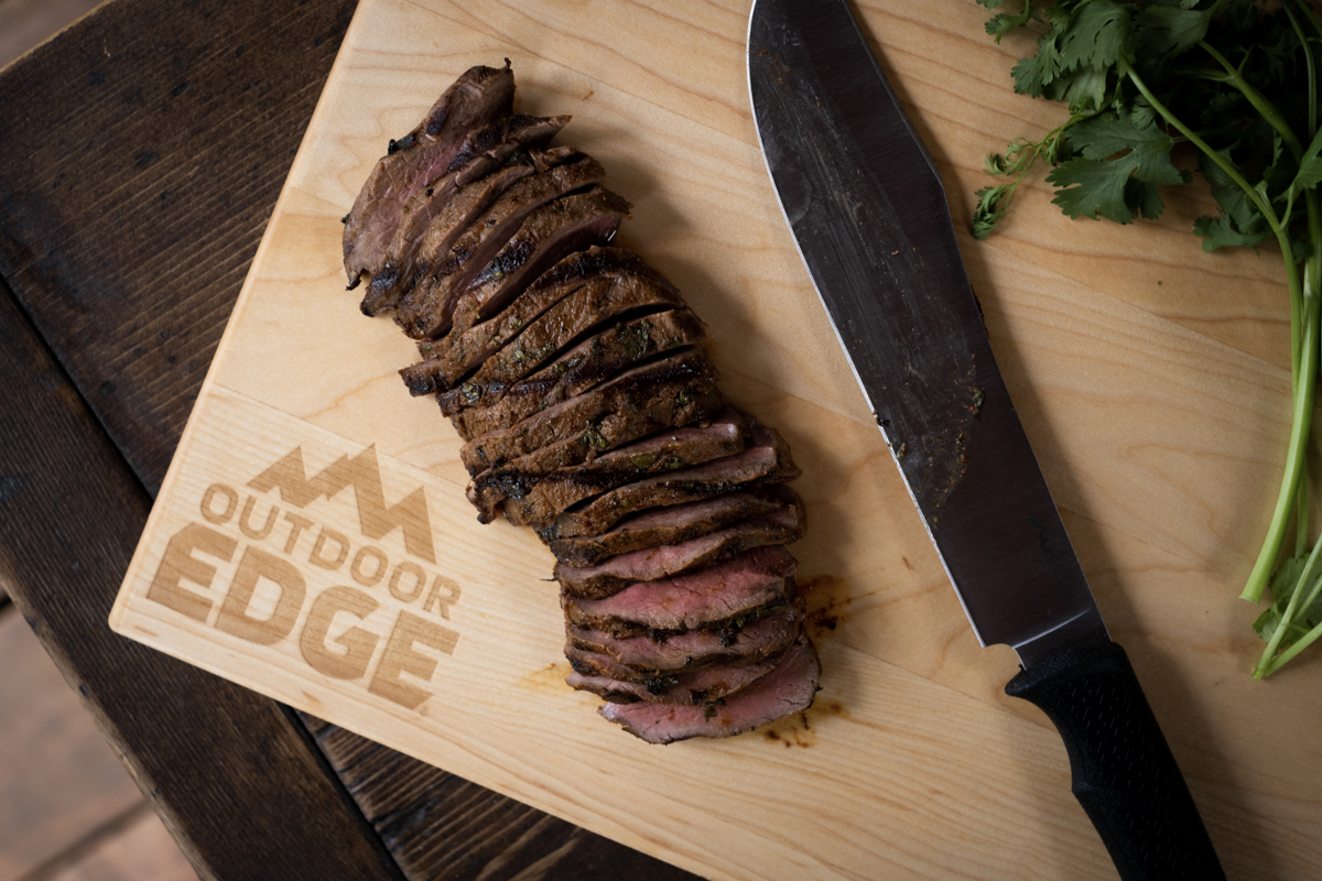 Grilled Fajita Salad with Pronghorn Antelope Loin | Peak to Plate