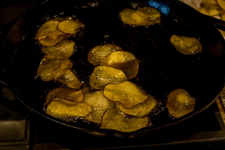 Crispy Homemade Potato Chips | Peak to Plate