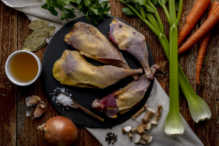 Easy Crockpot Pheasant Stock | Peak to Plate