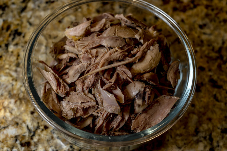 Easy Crockpot Pheasant Stock | Peak to Plate