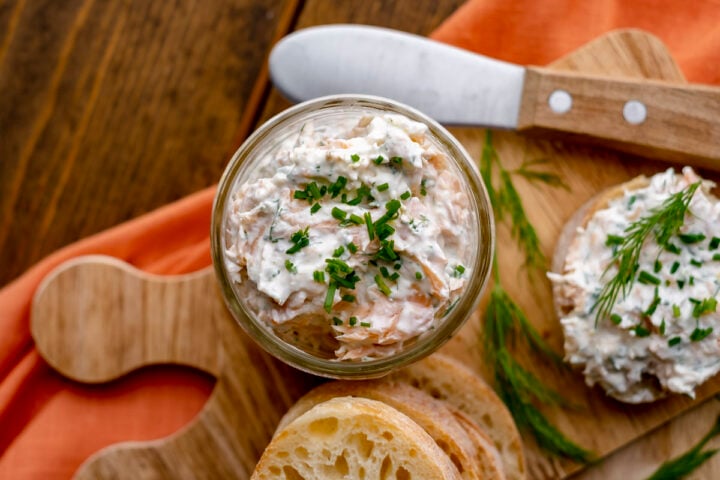 Easy Smoked Trout Dip with Lemon and Dill | Peak to Plate