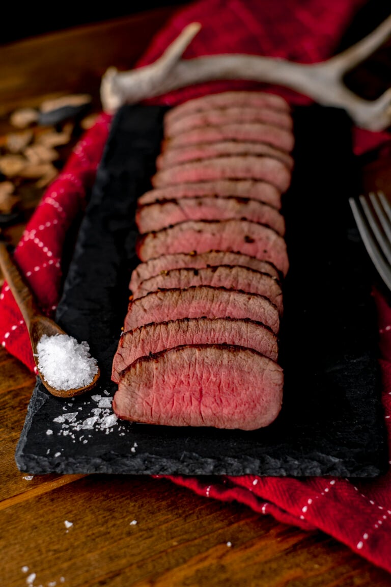 Easy Grilled Venison Backstrap | Peak to Plate