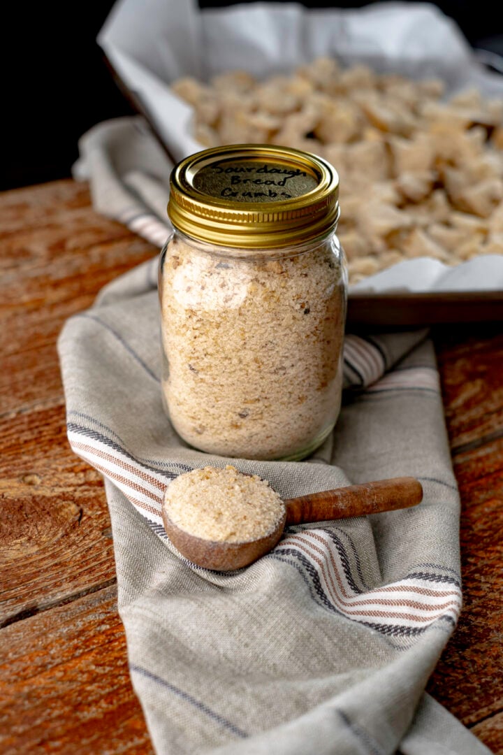 Homemade Sourdough Breadcrumbs | Peak to Plate