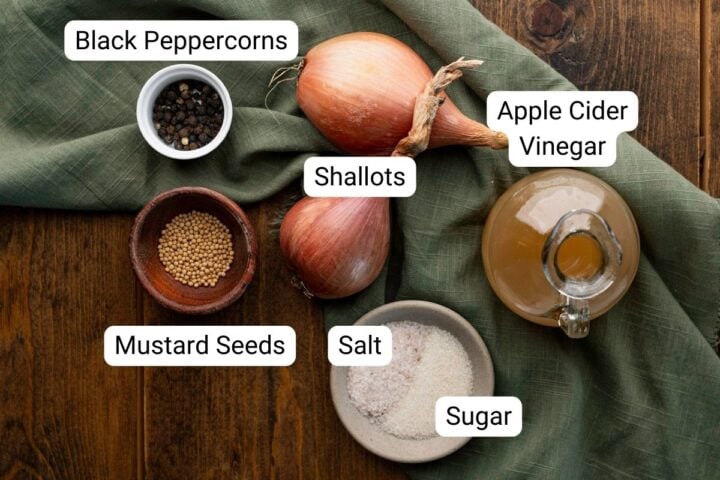 Easy Quick Pickled Shallots | Peak to Plate