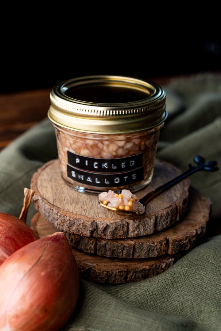 Easy Quick Pickled Shallots | Peak to Plate