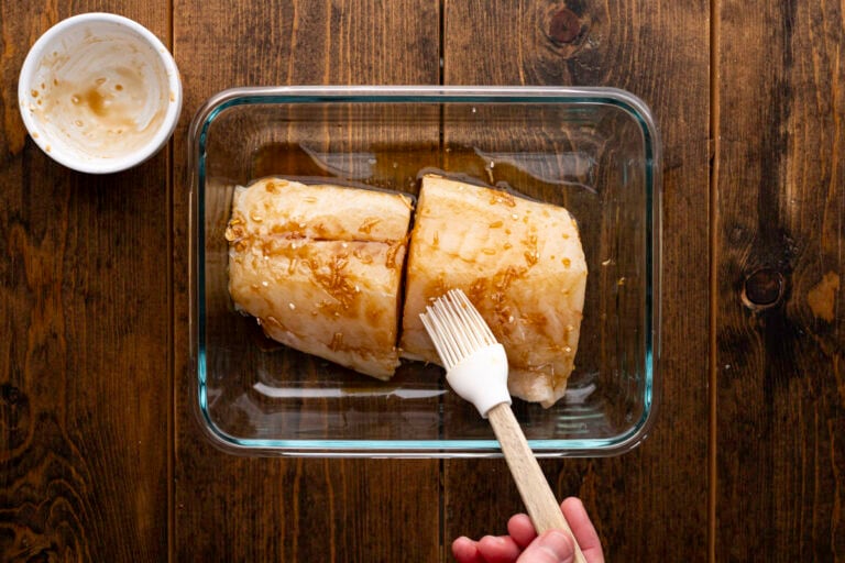 Honey-Soy Glazed Cod (Easy Asian Cod Recipe) | Peak to Plate