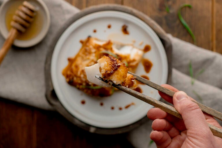 Honey-Soy Glazed Cod (Easy Asian Cod Recipe) | Peak to Plate