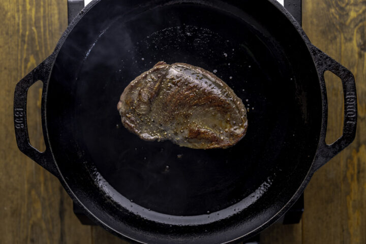 Sous Vide Sandhill Crane Breast with Port Wine Reduction | Peak to Plate