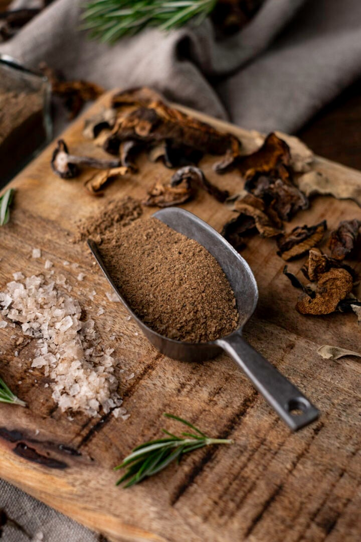 Wild Mushroom Seasoning with Smoked Salt | Peak to Plate