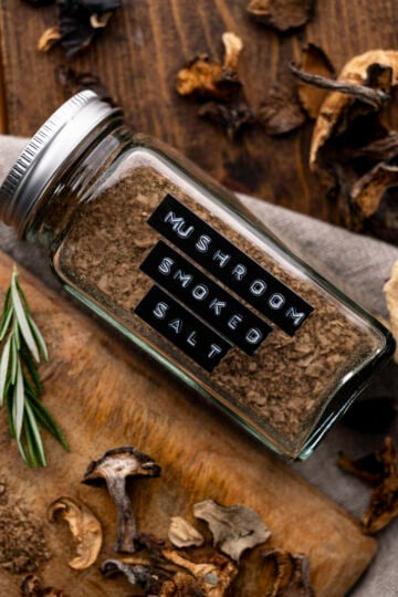 Wild Mushroom Seasoning with Smoked Salt | Peak to Plate