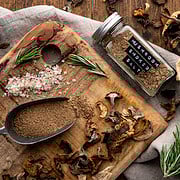 Wild Mushroom Seasoning with Smoked Salt | Peak to Plate