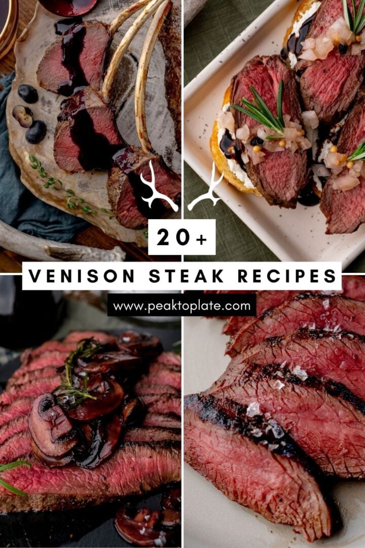 20+ Venison Steak Recipes | Peak to Plate