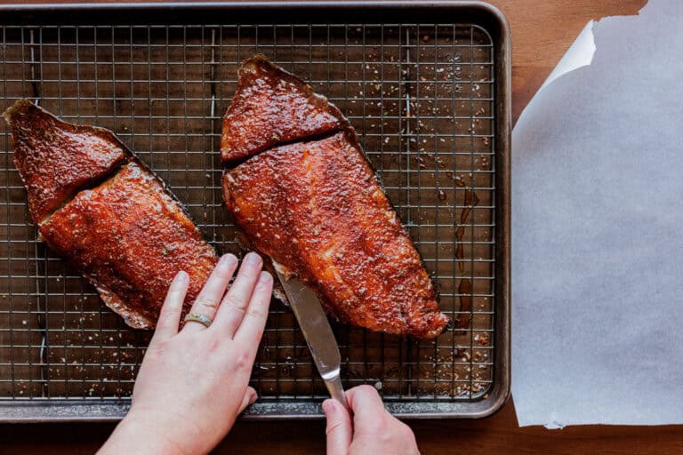 Sweet and Spicy Smoked Rockfish | Peak to Plate