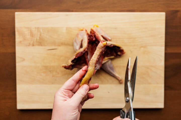 Grilled Whole Chukar with Plum Sauce | Peak to Plate