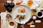 Grilled Whole Chukar with Plum Sauce | Peak to Plate