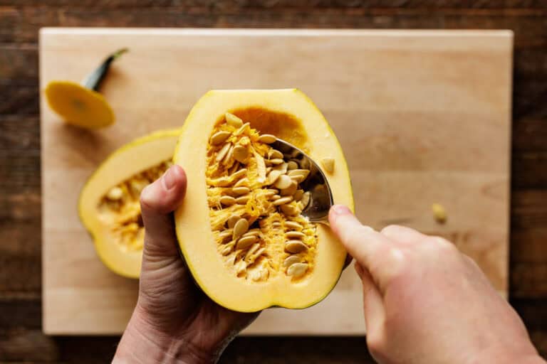Maple and Herb Roasted Delicata Squash | Peak to Plate