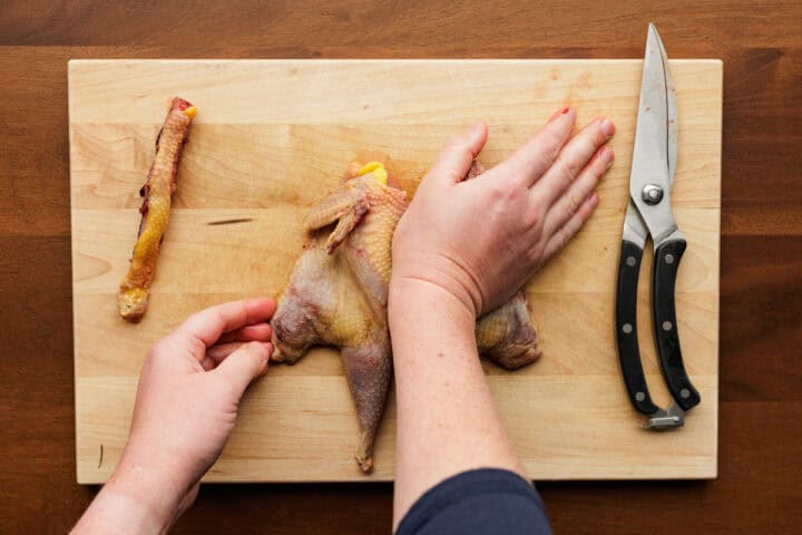 Grilled Whole Chukar with Plum Sauce | Peak to Plate