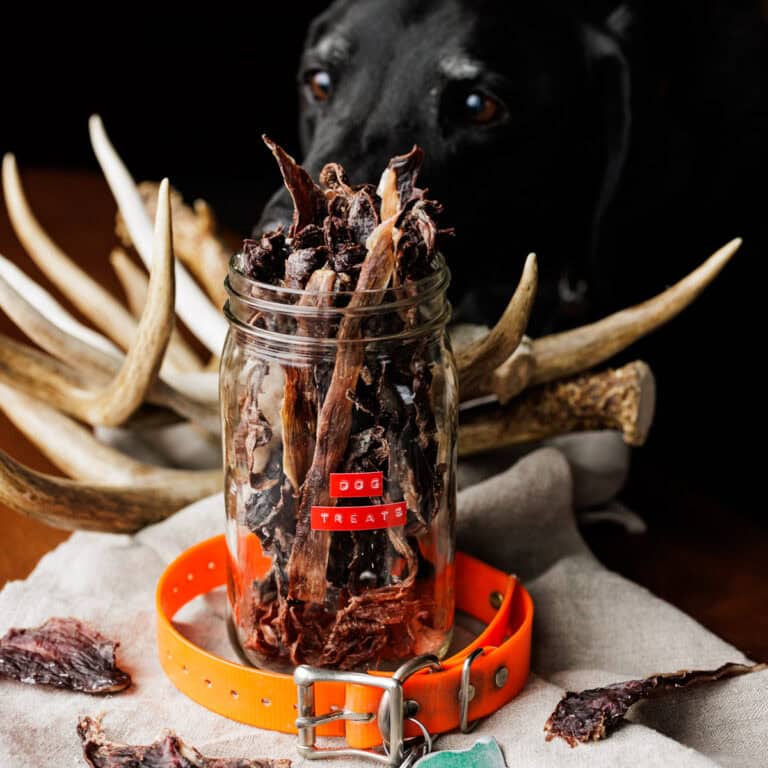 Homemade Venison Dog Treats | Peak to Plate