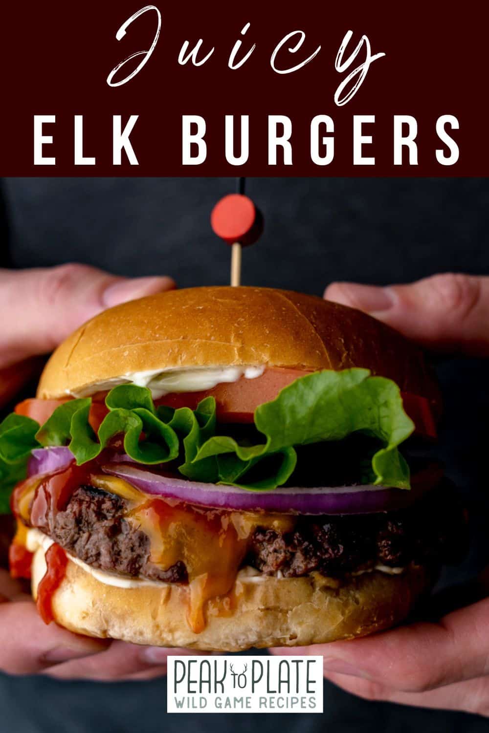 Juicy Grilled Elk Burgers | Peak to Plate